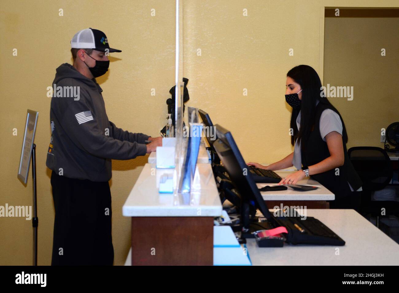 Amy Martinez Garcia, Navy Lodge Pensacola guest services representative ...