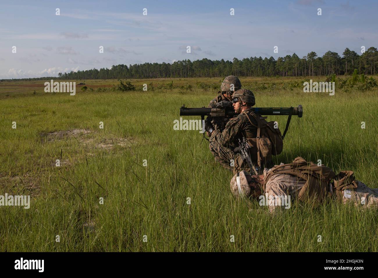 U.S. Marines with 3d Battalion, 2d Marine Regiment, 2d Marine Division ...