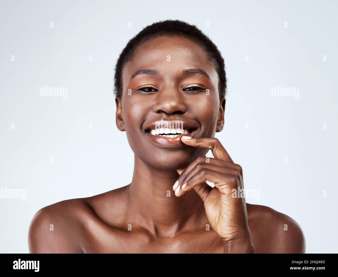 Nothing says radiant like healthy looking skin Stock Photo - Alamy