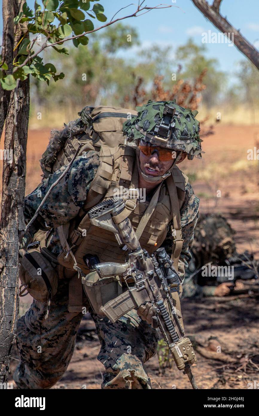 U.S. Marine Corps Sgt. Joseph Judd, a 61mm mortars section leader with ...