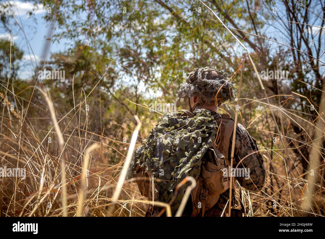 U.S. Marine Corps Sgt. Joseph Judd, a 61mm mortars section leader with ...