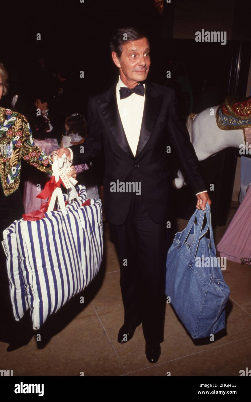 Louis Jourdan October 1990 Credit: Ralph Dominguez/MediaPunch Stock ...