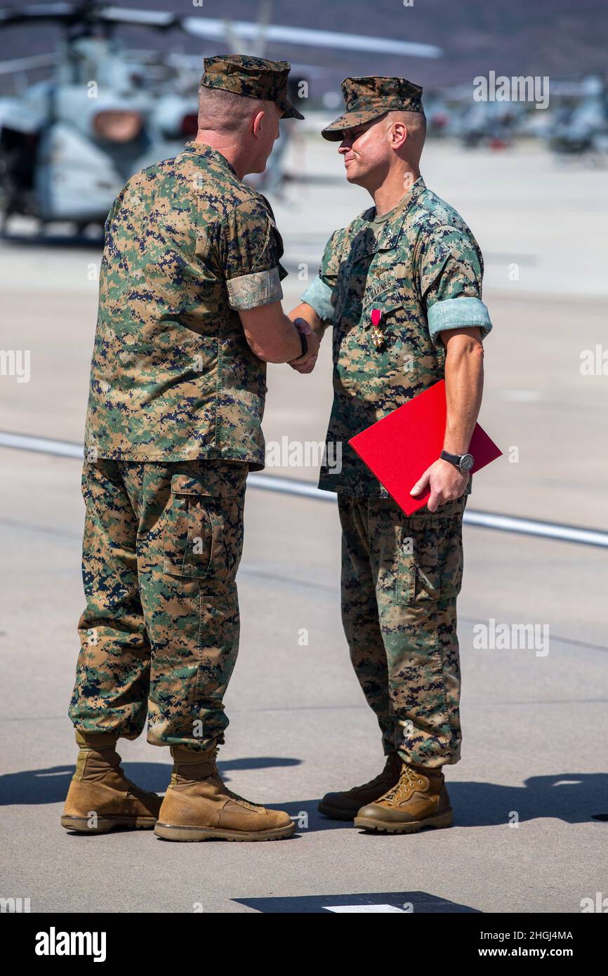 U.S. Marine Brig. Gen. Jason G. Woodworth, commanding general of Marine ...