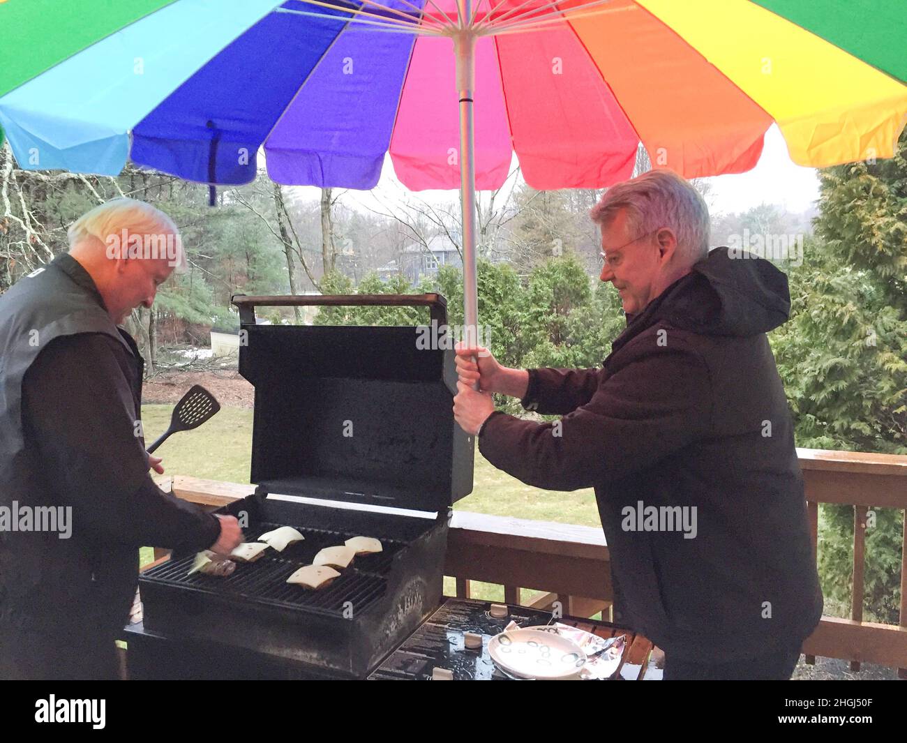 Backyard deck i hi-res stock photography and images - Alamy
