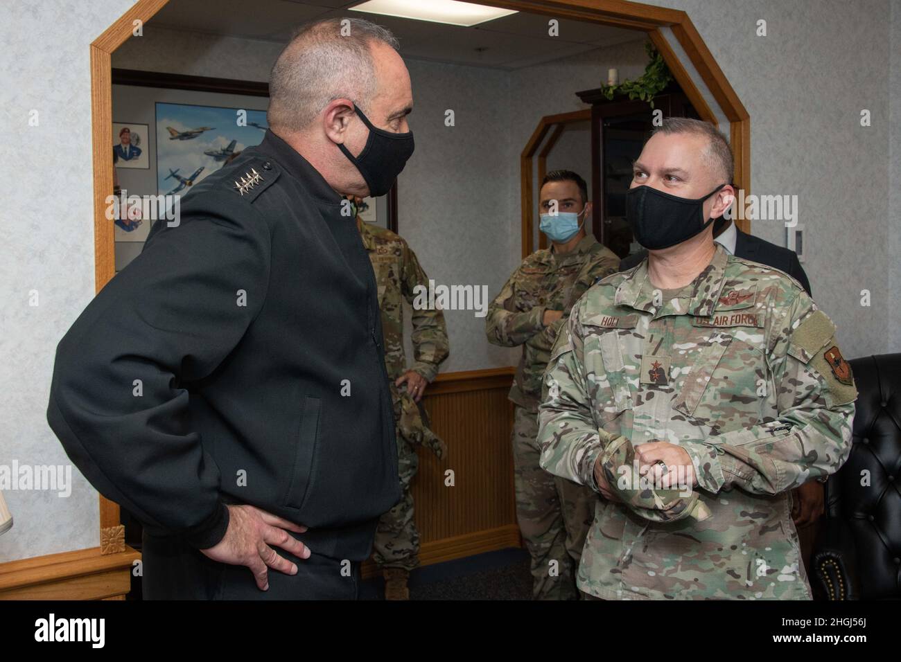 Maxwell AFB, Ala. - U. S. Navy Admiral Charles A. Richard, Commander, U ...