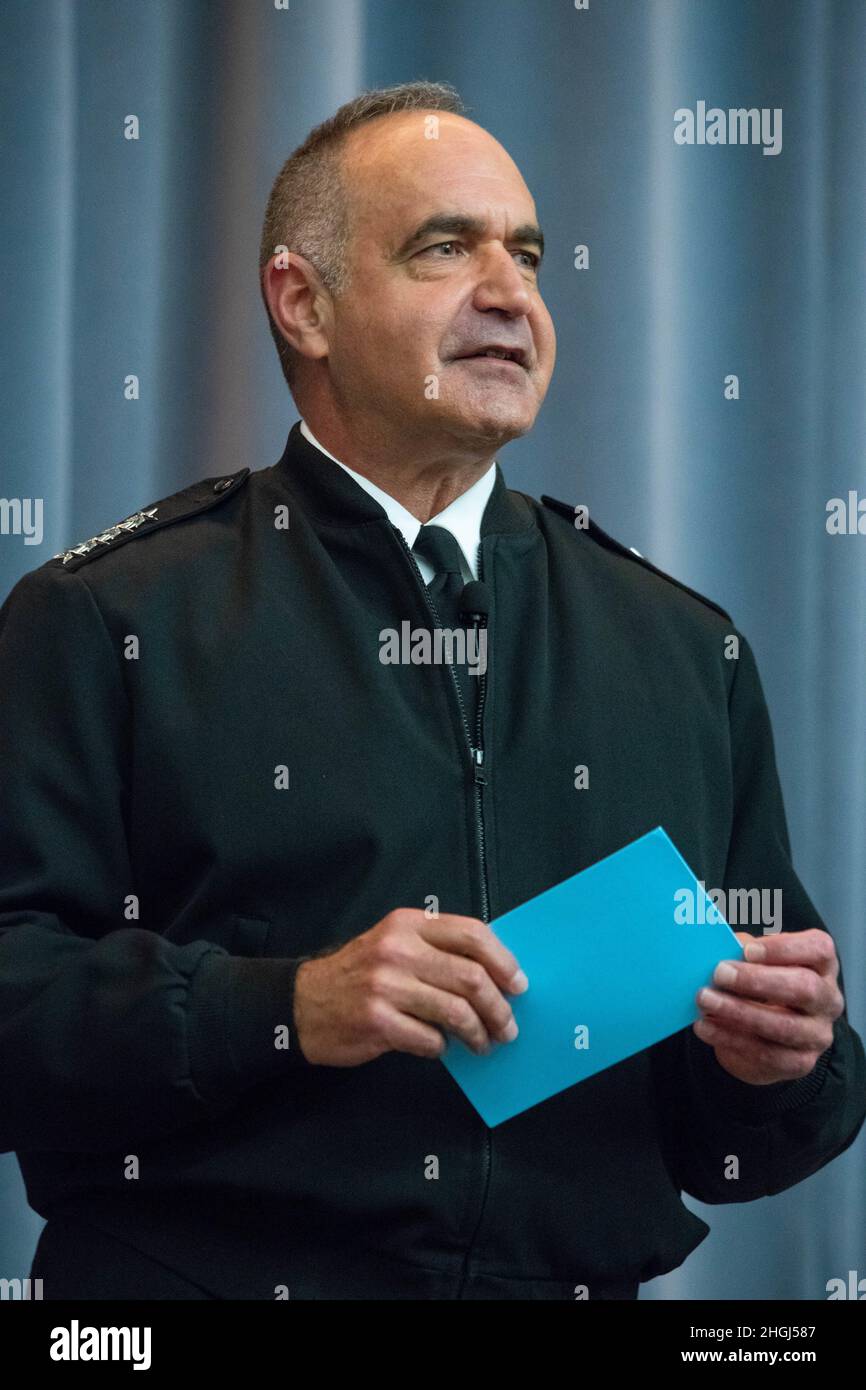 Maxwell AFB, Ala. - U. S. Navy Admiral Charles A. Richard, Commander, U ...