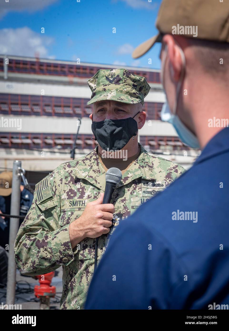 PEARL HARBOR (August 12, 2021) Master Chief Petty Officer of the Navy ...