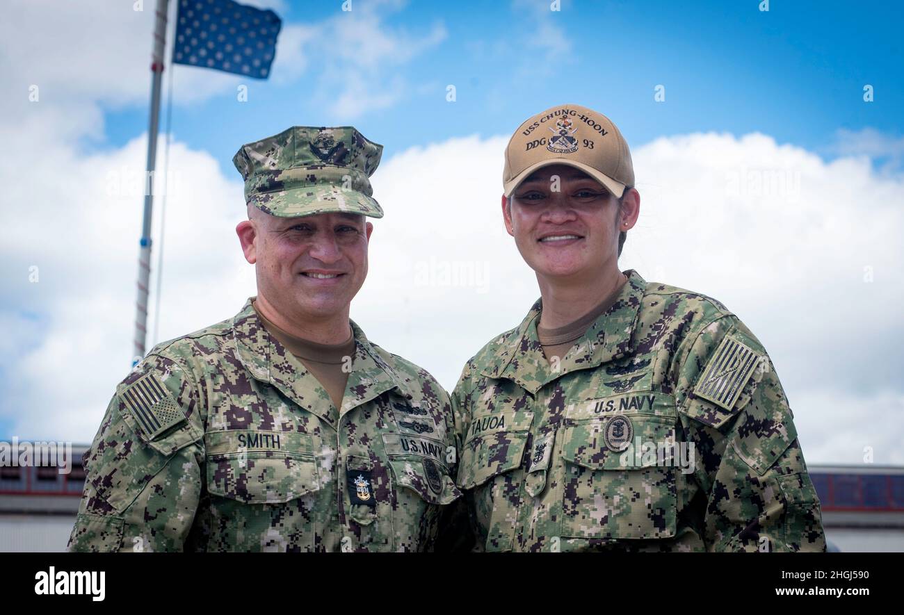 PEARL HARBOR (August 12, 2021) Master Chief Petty Officer of the Navy ...