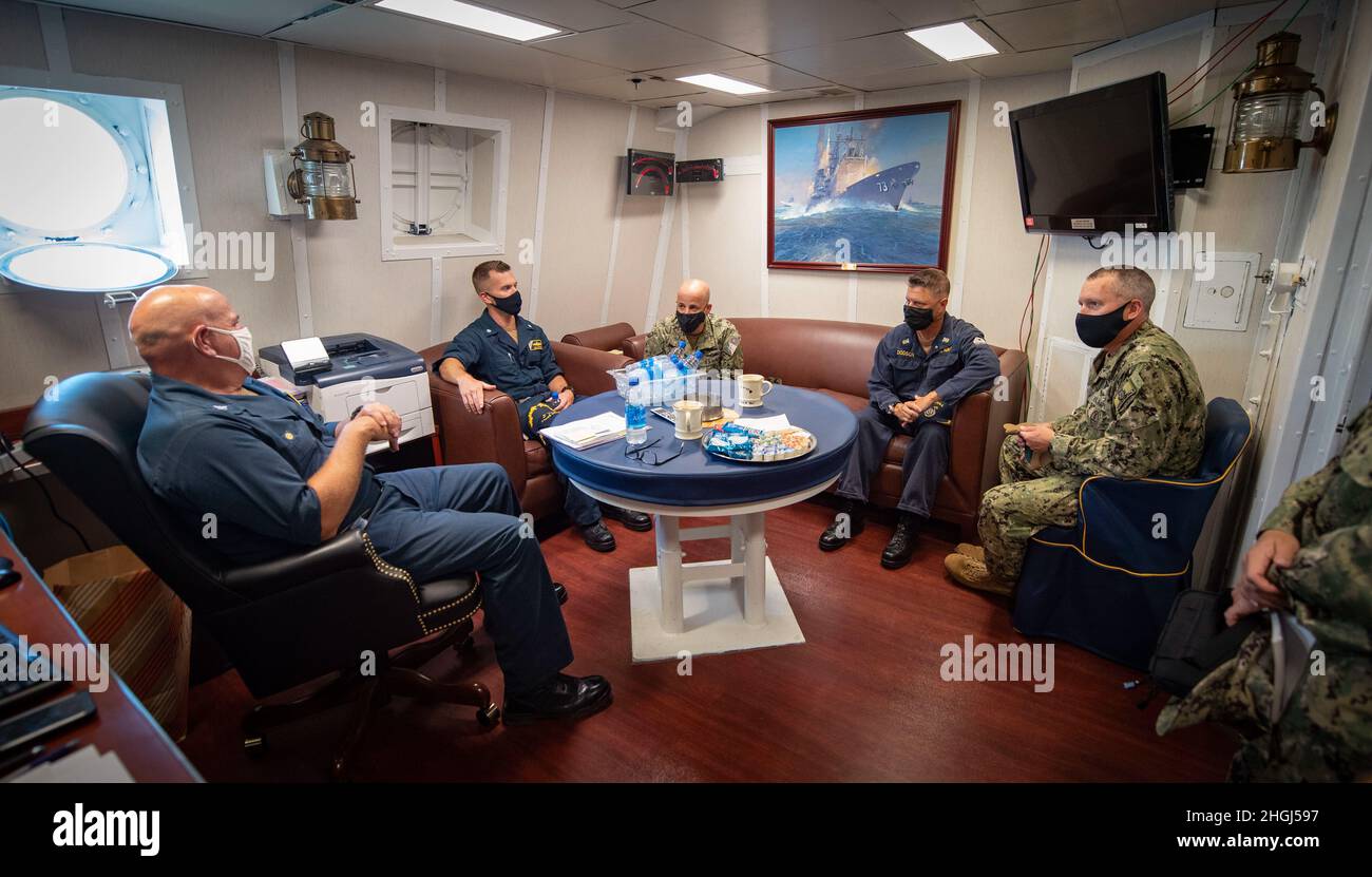 PEARL HARBOR (August 12, 2021) Master Chief Petty Officer of the Navy ...