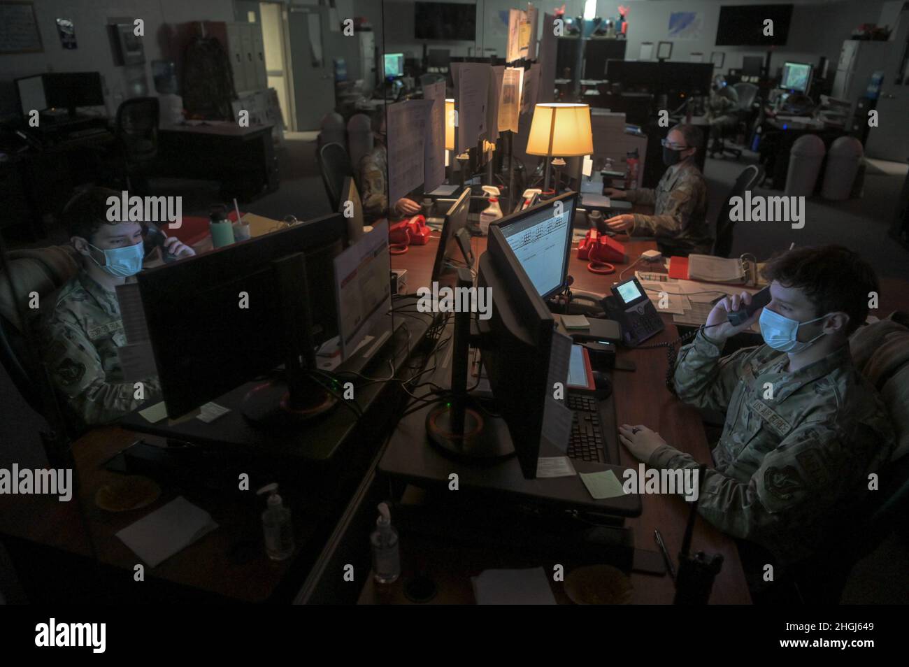 18th Operation Support Squadron airfield management Airmen conduct ...