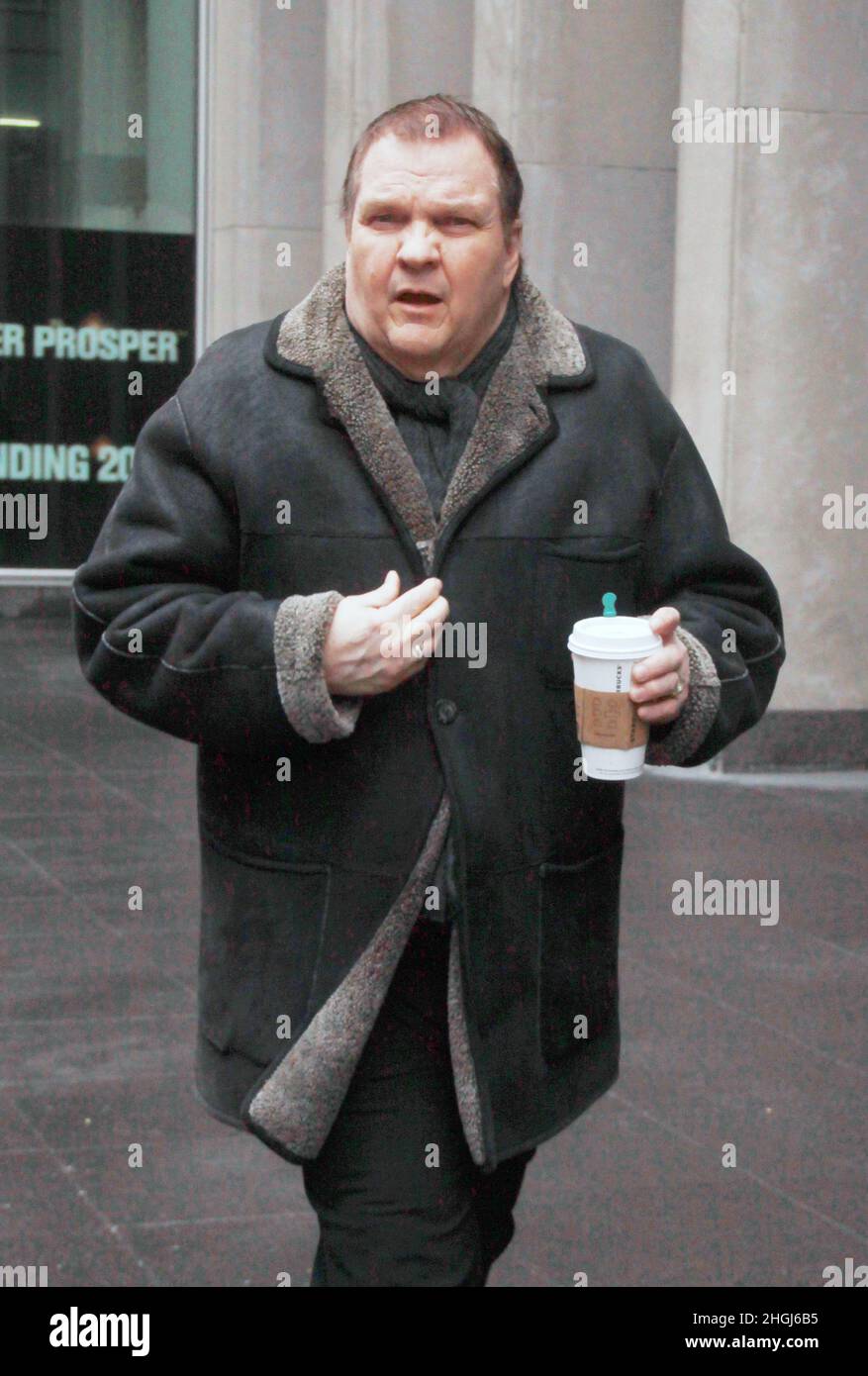 NEW YORK, NY - JANUARY 27: Meat Loaf seen visiting Imus in the Morning ...