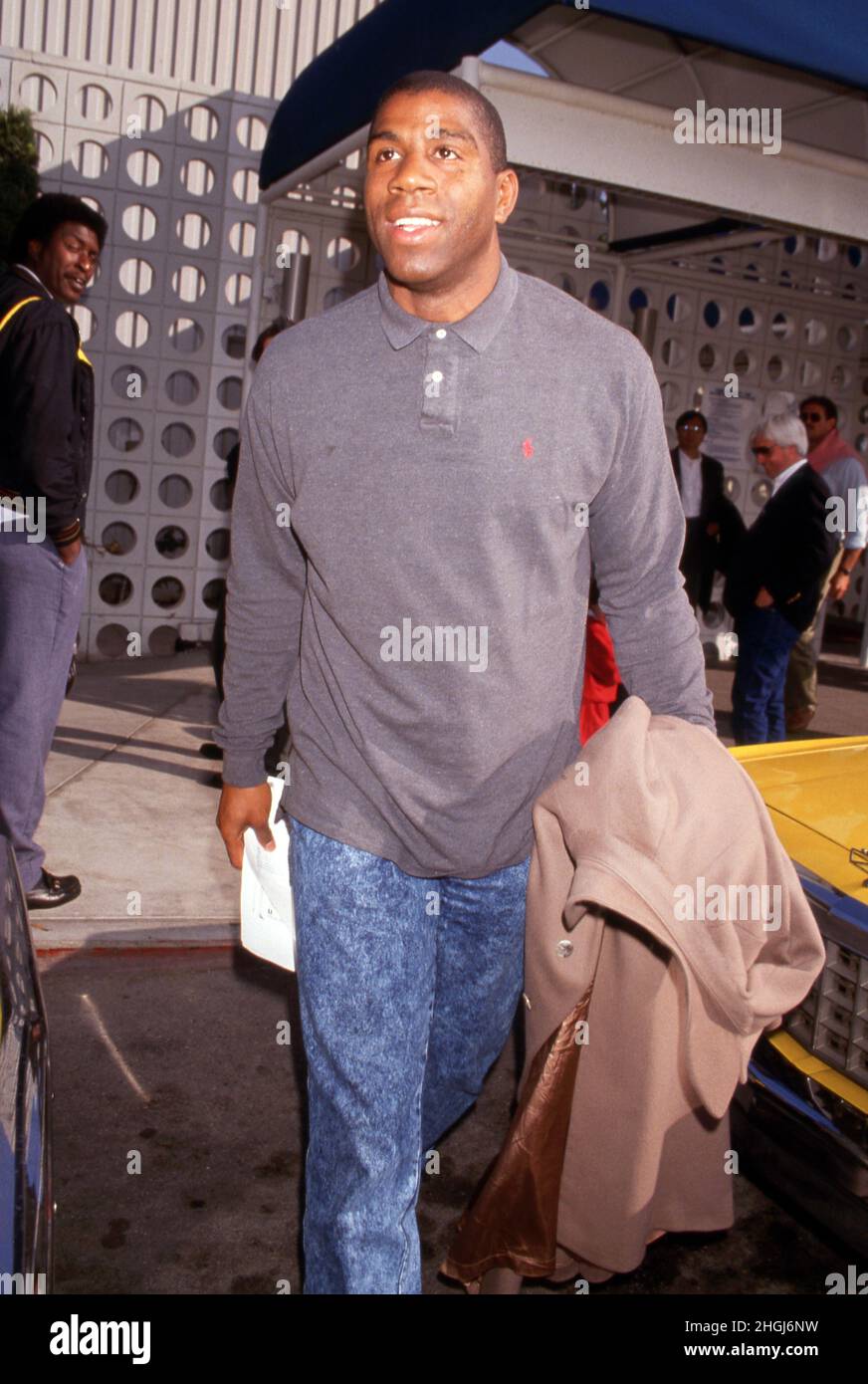 Magic Johnson Circa 1980's Credit: Ralph Dominguez/MediaPunch Stock ...