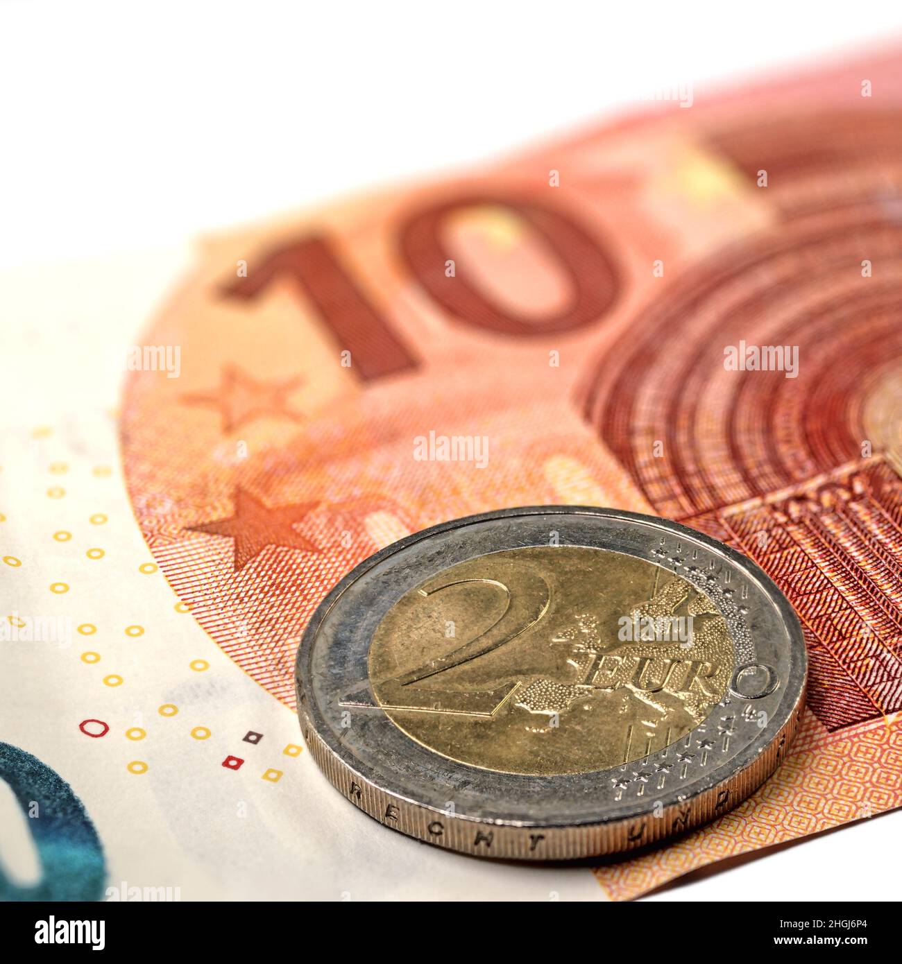 12 euros, minimum wage in Germany Stock Photo - Alamy