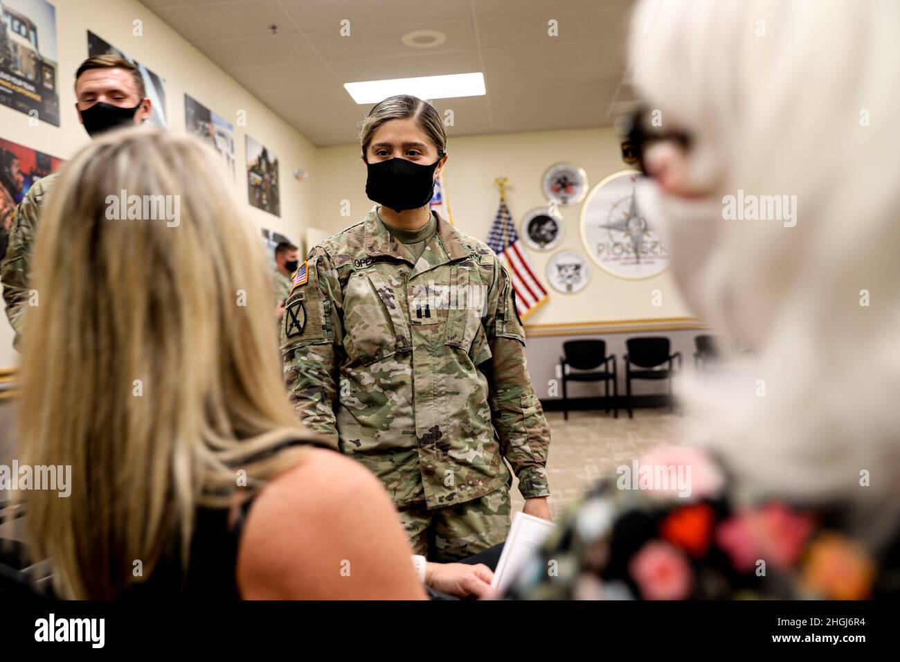 Capt. Michelle Lopez, commander of United States Army Recruiting ...