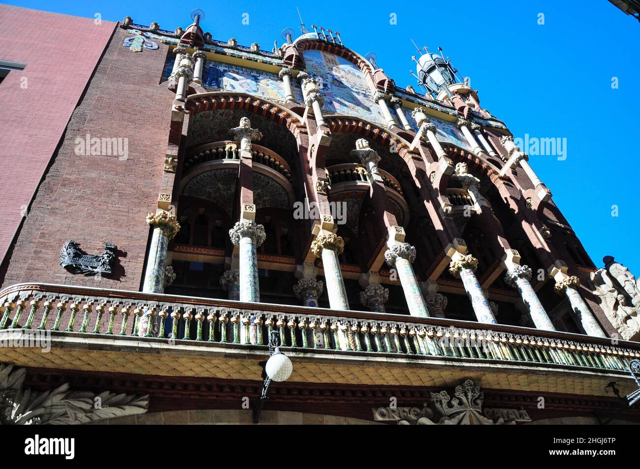 Barcelona city centre Stock Photo - Alamy