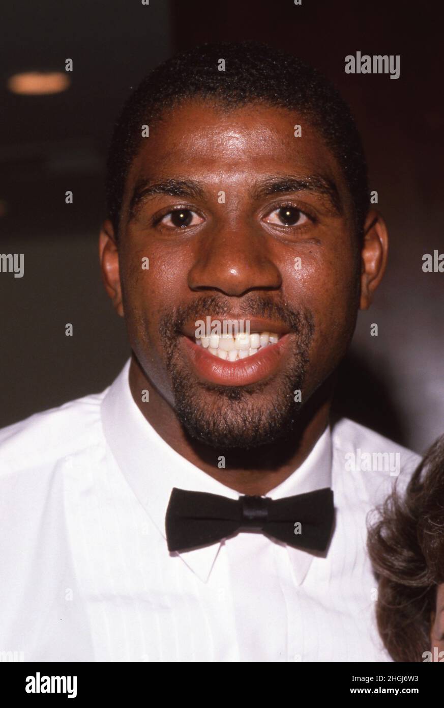Magic johnson 1980s hi-res stock photography and images - Alamy