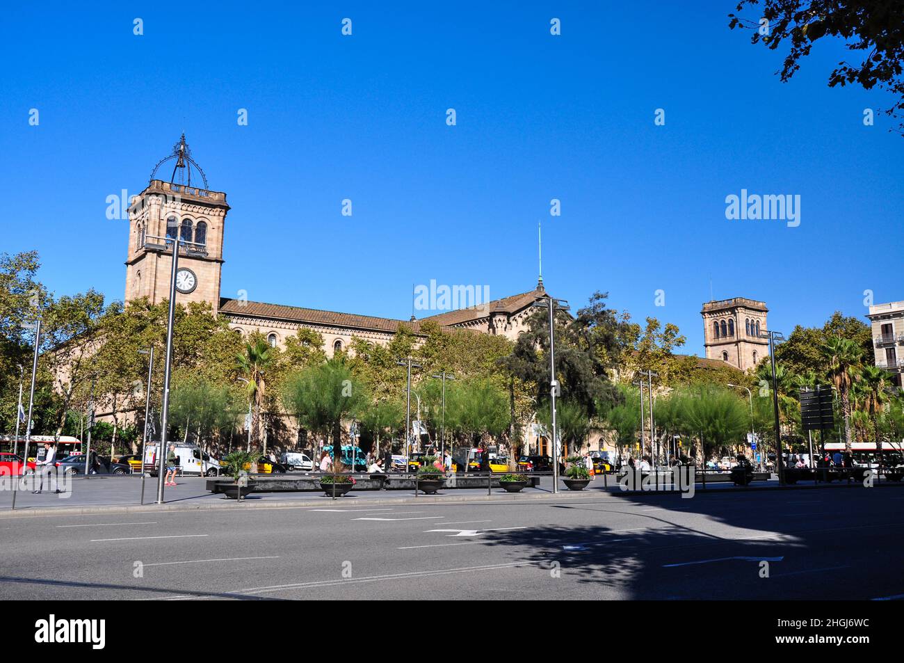 Barcelona city centre Stock Photo - Alamy
