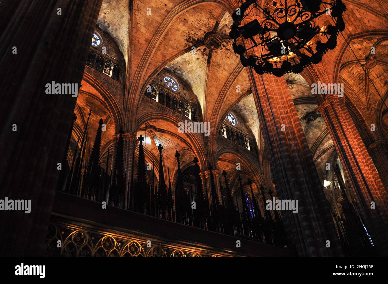 Barcelona city centre Stock Photo - Alamy