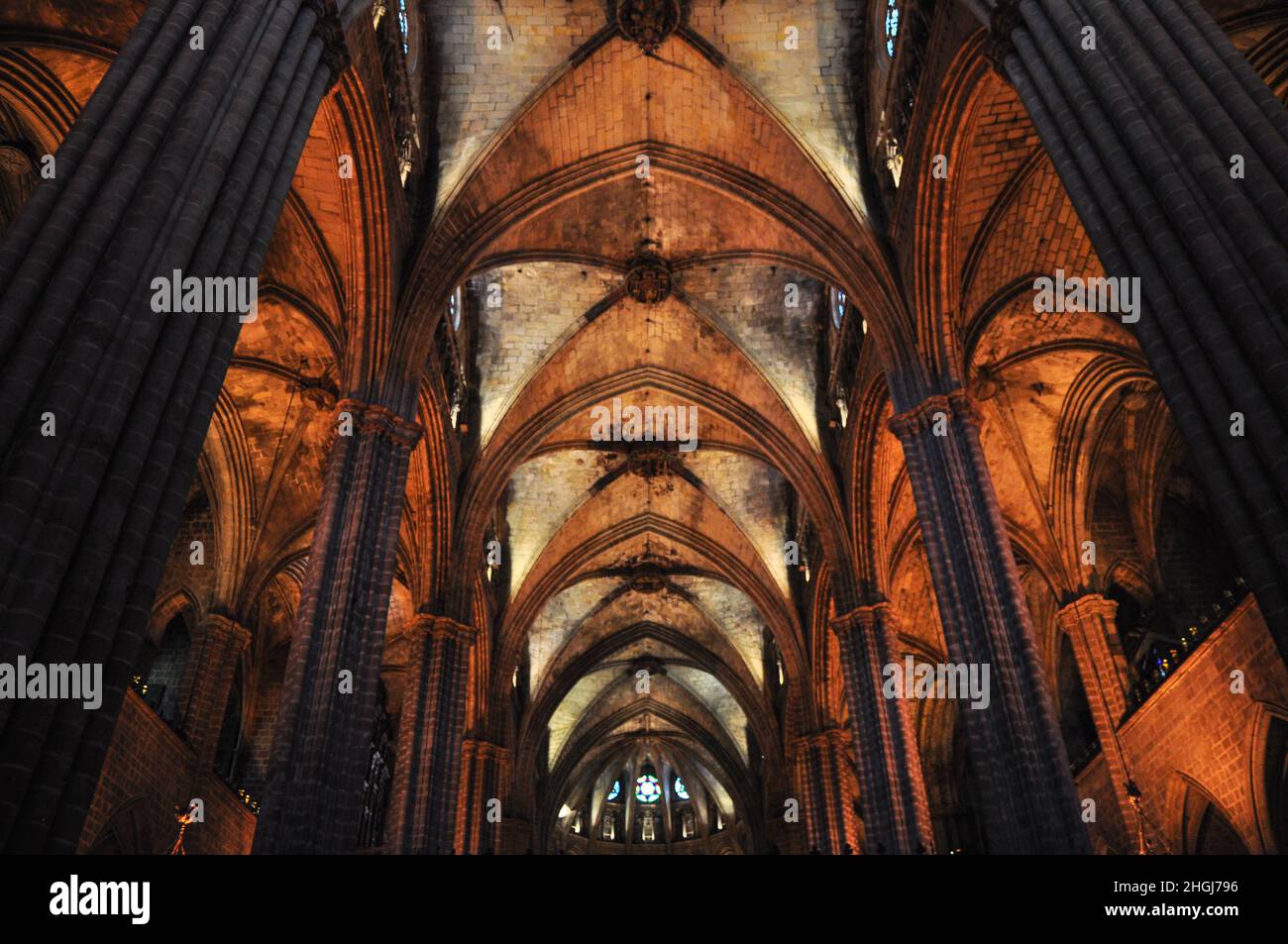 Barcelona city centre Stock Photo - Alamy