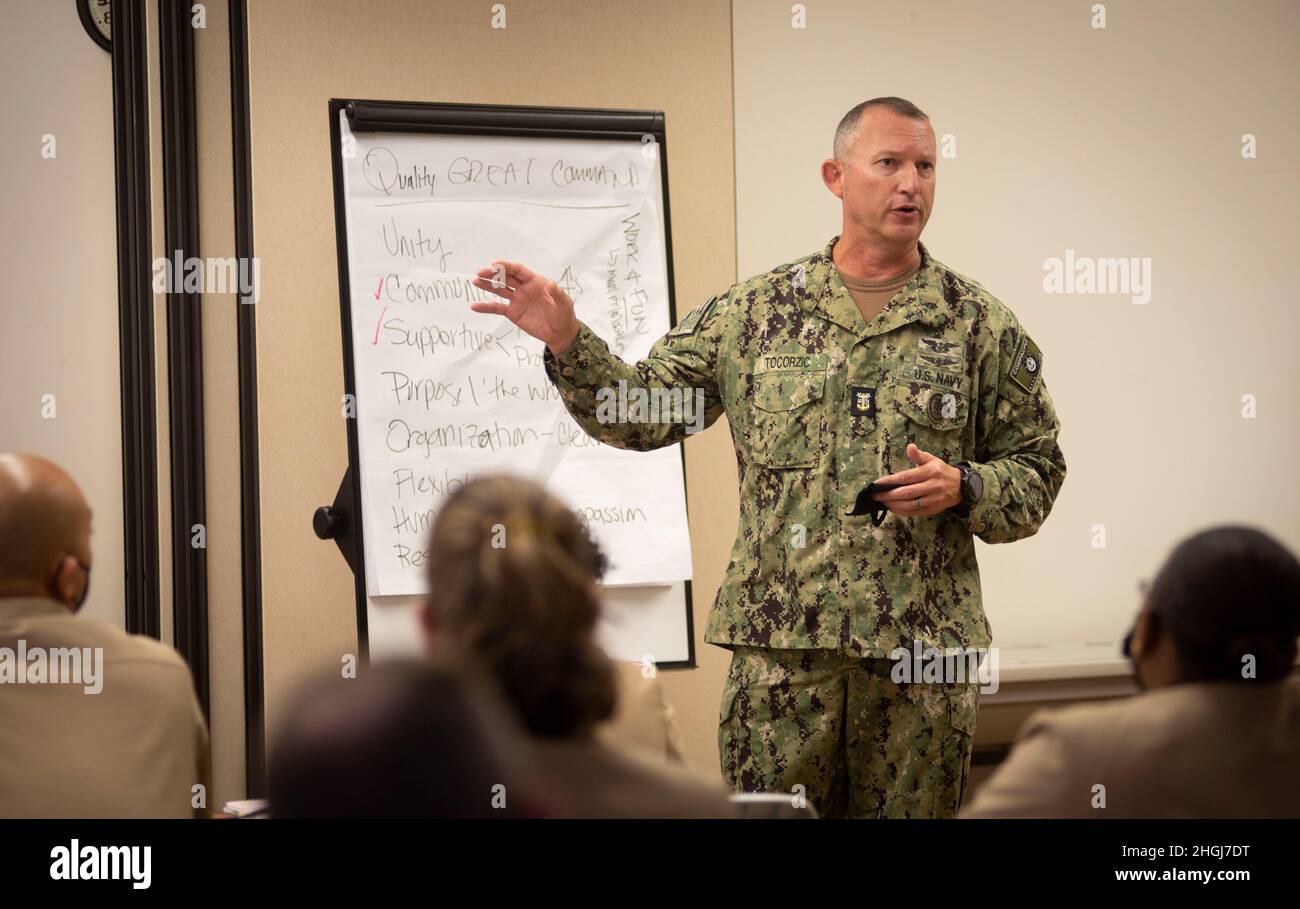 PEARL HARBOR (August 13, 2021) U.S. Pacific Fleet Master Chief James ...