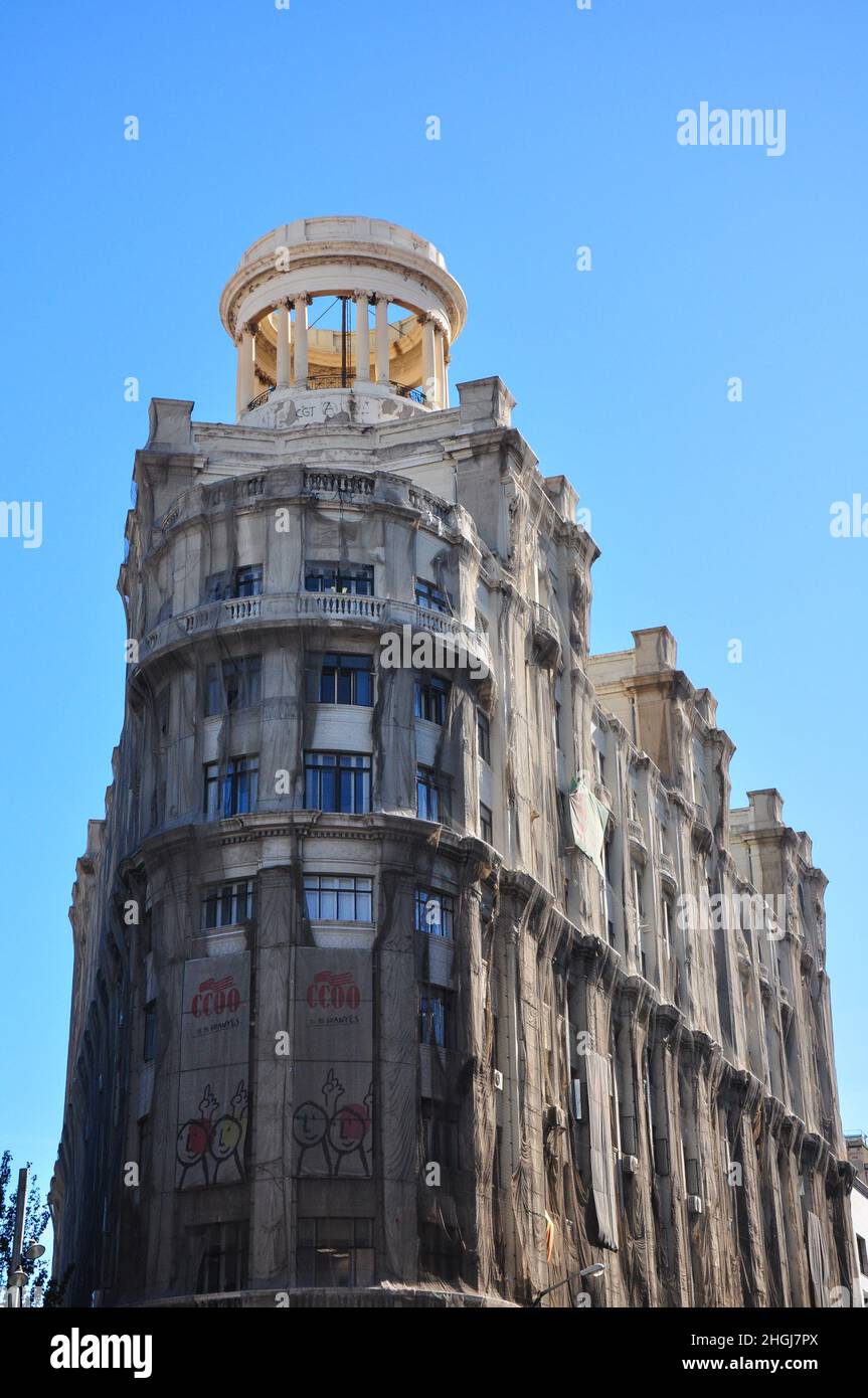 Barcelona city centre Stock Photo - Alamy