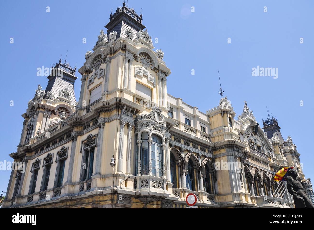 Barcelona city centre Stock Photo - Alamy