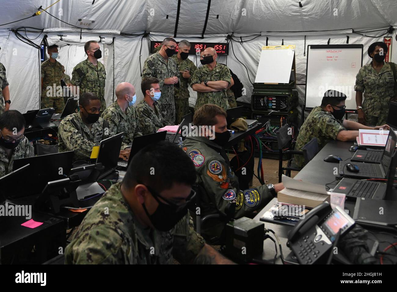 Expeditionary maritime operations center hi-res stock photography and ...