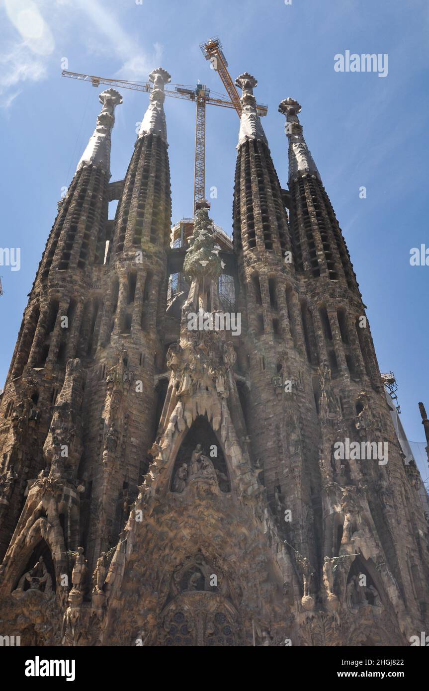 Barcelona city centre Stock Photo - Alamy