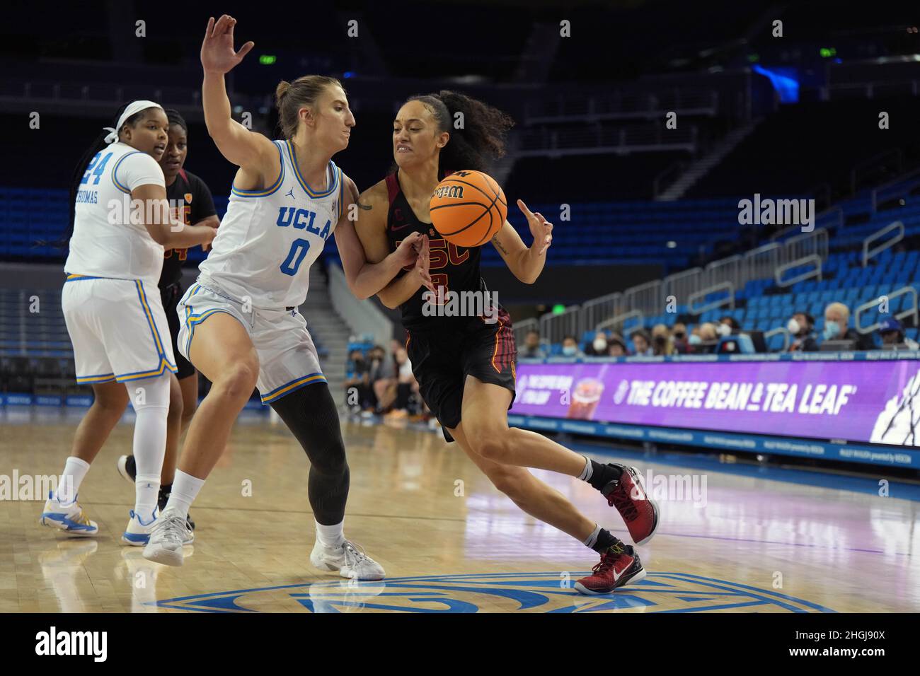 Los Angeles, USA. 20th Jan, 2022. Southern California Trojans guard ...