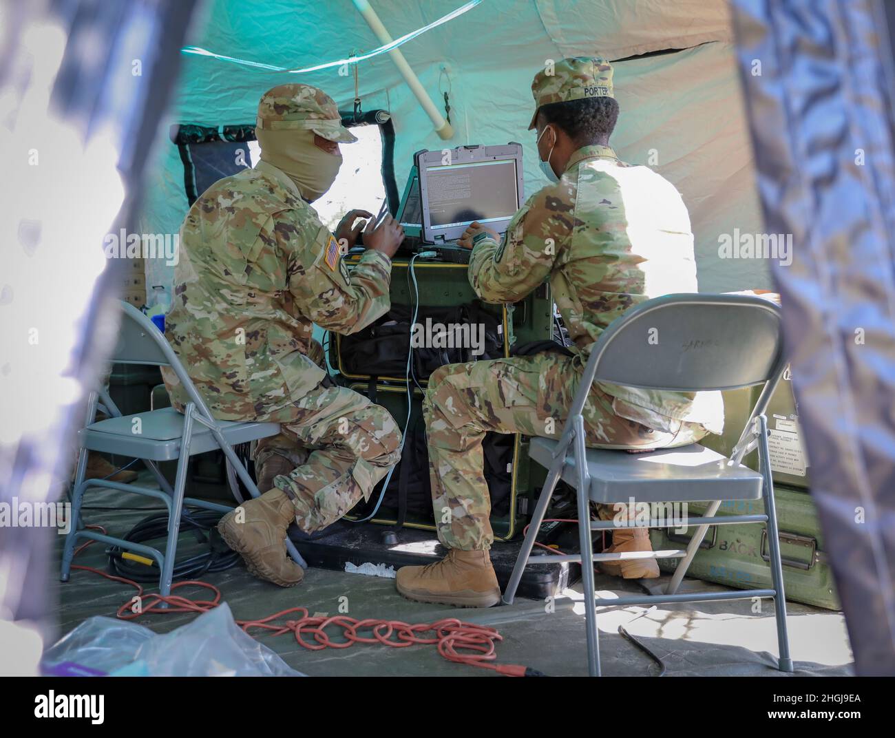 Military occupational skills cross training hi-res stock photography ...