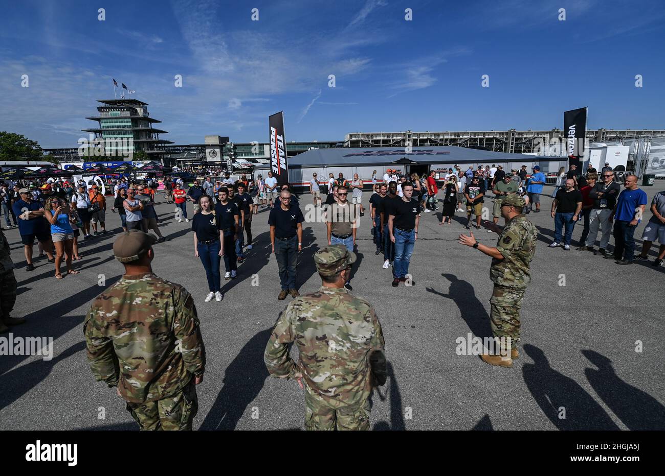U.S. Air Force Chief Master Sgt. Nathan Parks, command chief of the ...