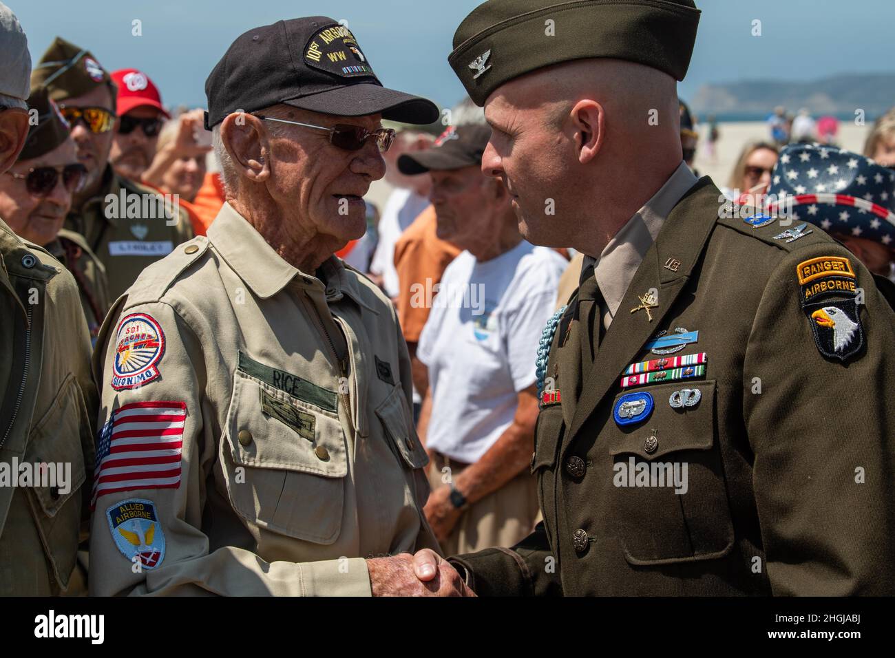 CORONADO, Calif. (Aug. 15, 2021) U.S. Army paratrooper and World War II ...
