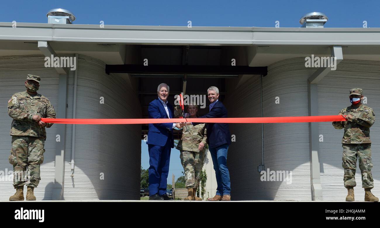 Texas Military Department held a ribbon cutting ceremony August 16, 2021, at Camp Swift, Bastrop ...
