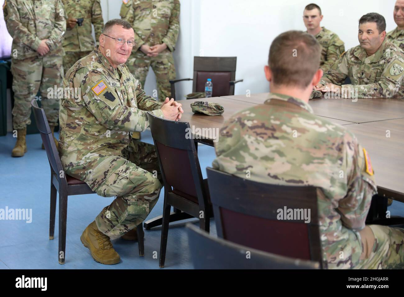 Brig. Gen. Gregory Knight, the Adjutant General of Vermont, has a ...