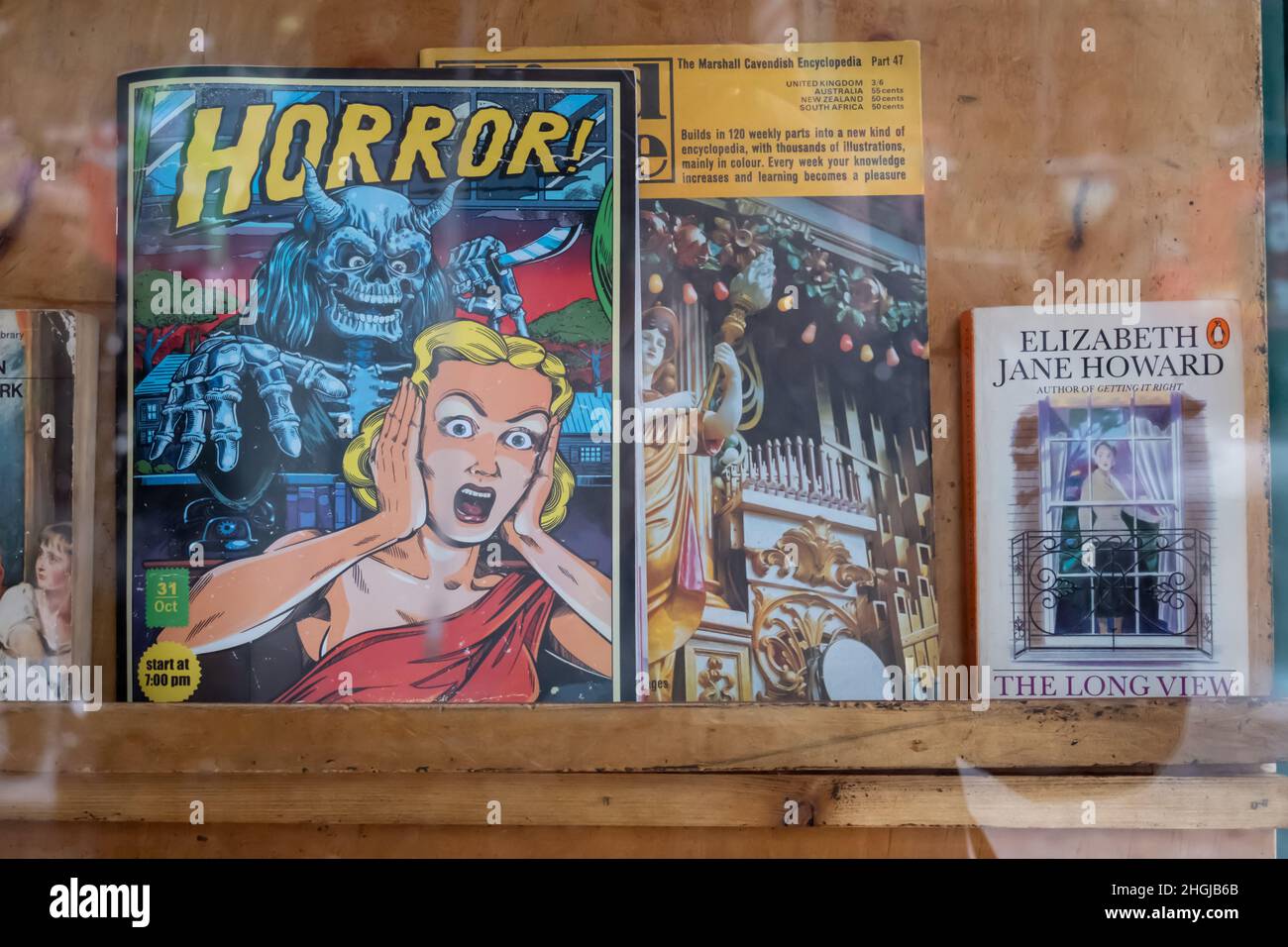 Glasgow, Scotland, UK. 21st January, 2022. Horror magazine in a ...
