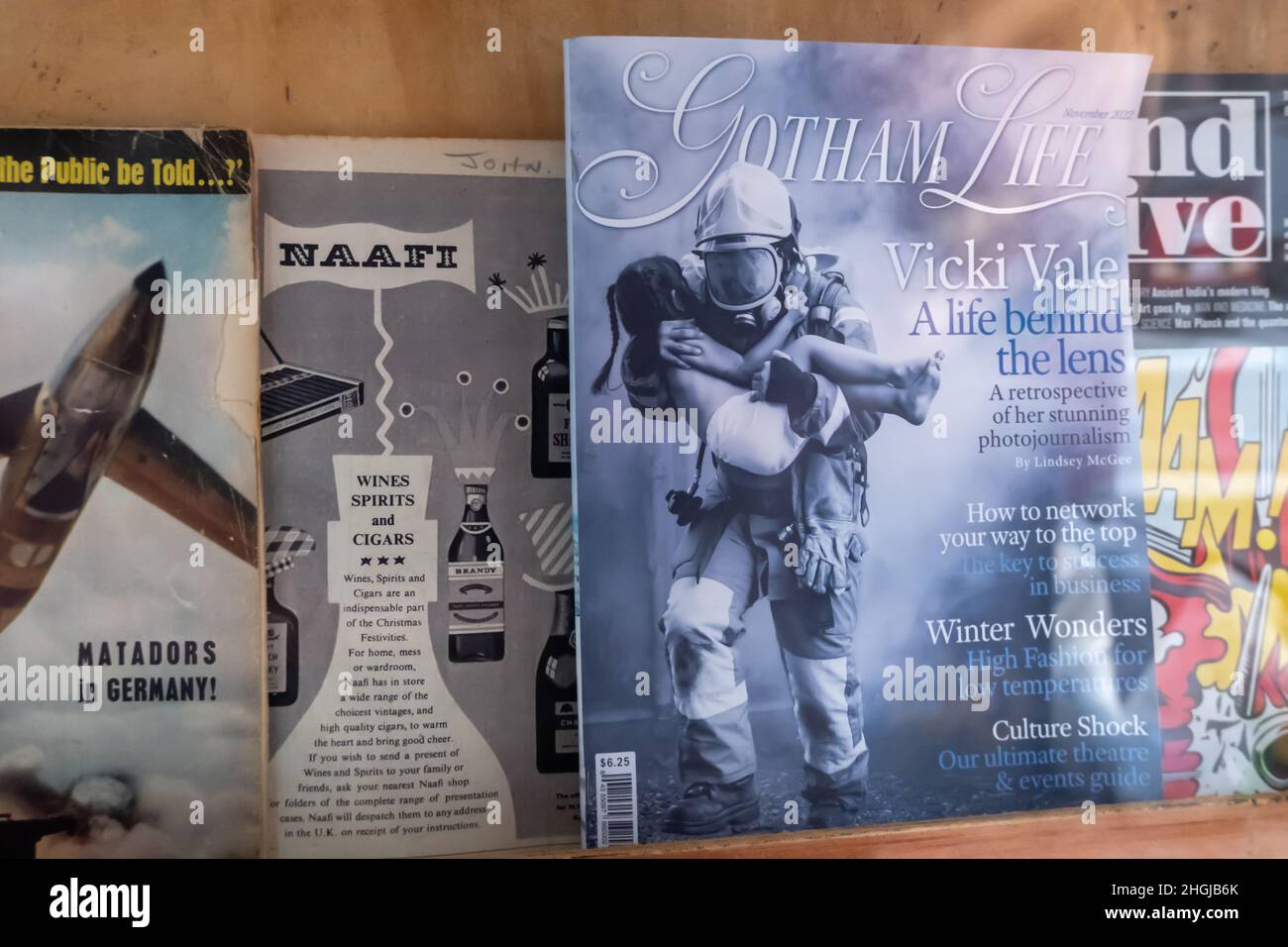 Gotham magazine hi-res stock photography and images - Alamy