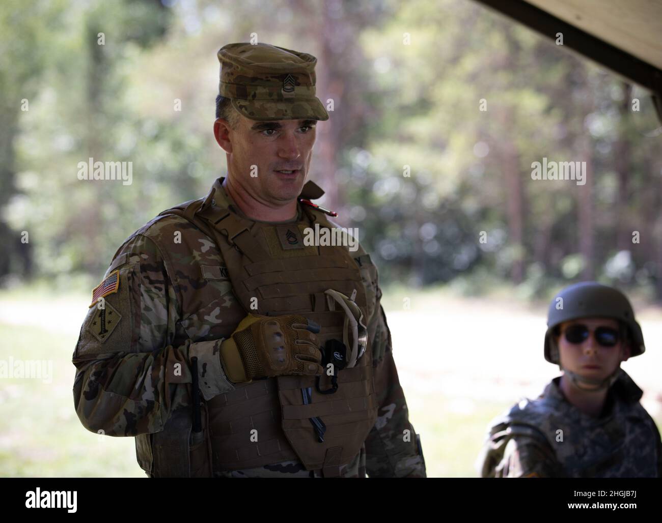 Sgt. 1st. Class Patrick Kruse, an observer coach/trainer in the U.S ...