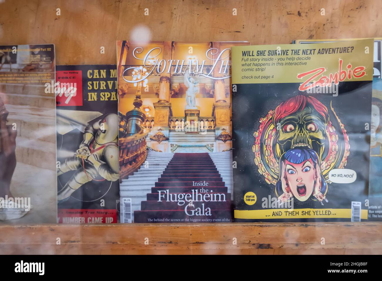 Glasgow, Scotland, UK. 21st January, 2022. Gotham Life and Zombie ...