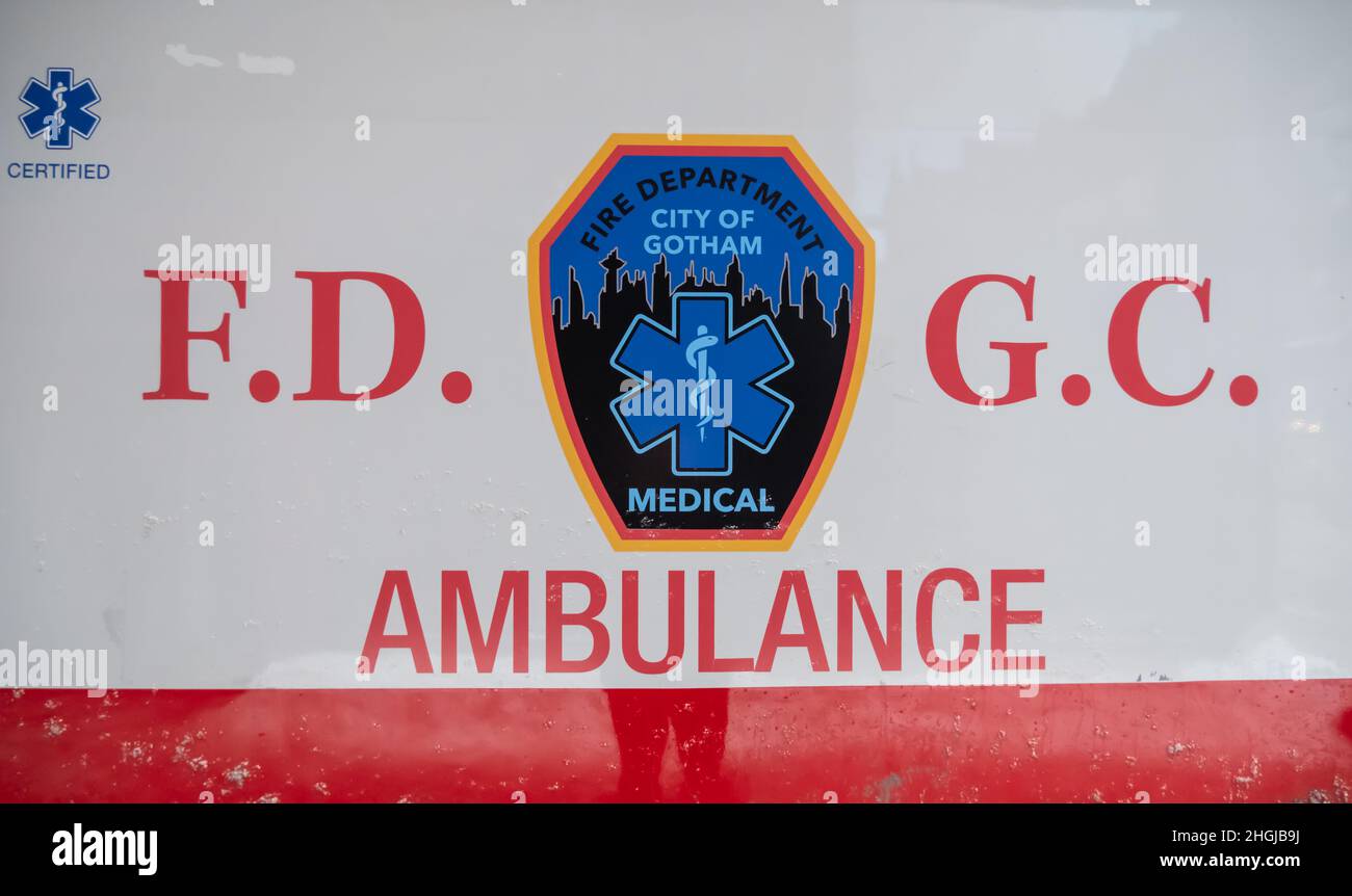 Gotham city fire department hi-res stock photography and images - Alamy