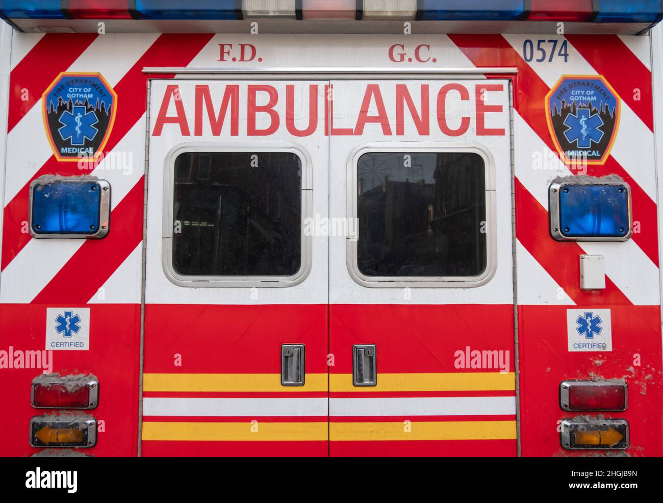 Gotham city fire department hi-res stock photography and images - Alamy