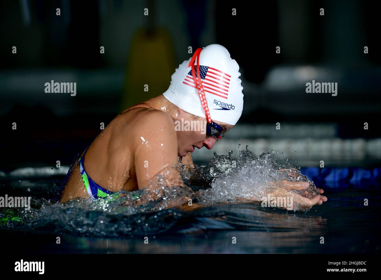 Para-swimmer Sgt. 1st Class Elizabeth Marks is competing in four events ...