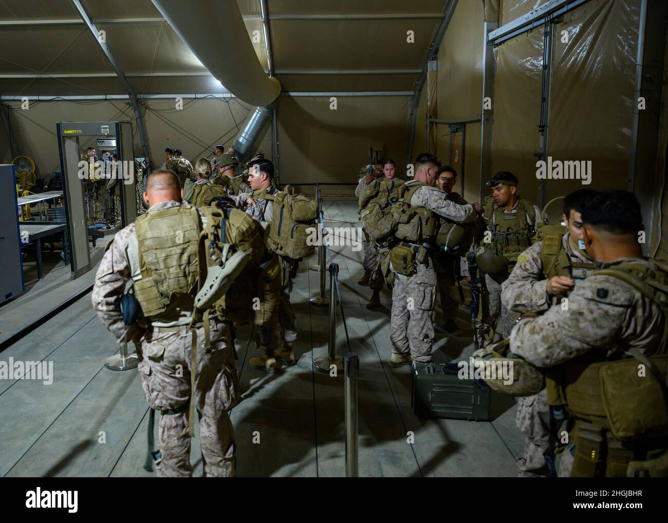 U.S. Air Force personnel assigned to the 378th Expeditionary Logistics ...