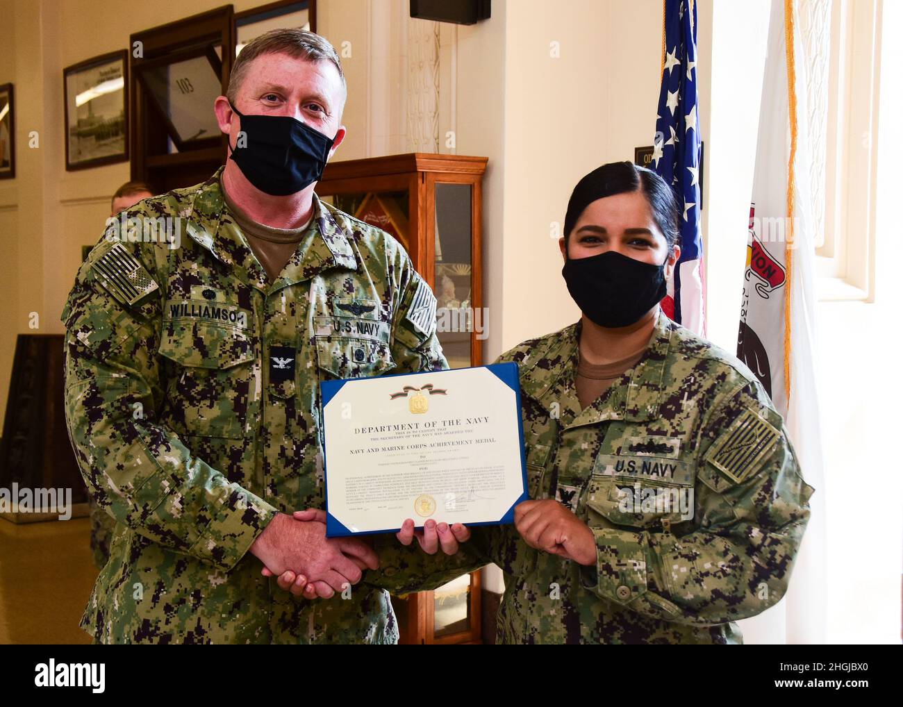 GREAT LAKES, Il. (Aug. 17, 2021) Damage Controlman 1st Class Susana ...
