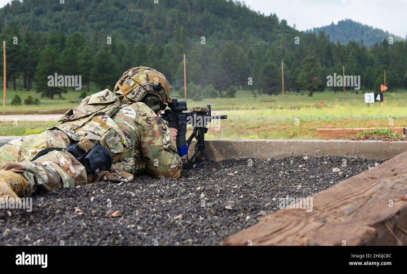 U.S. Air Force Senior Airman Austin Carpenter, 161st Security Forces ...