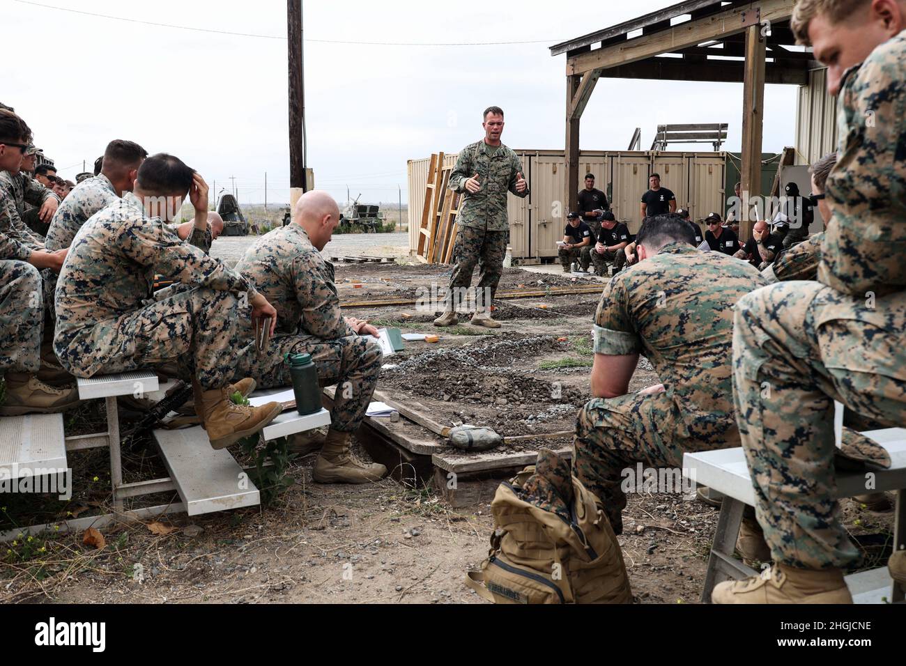 U.S. Marines with 1st Battalion, 5th Marines, 1st Marine Division ...