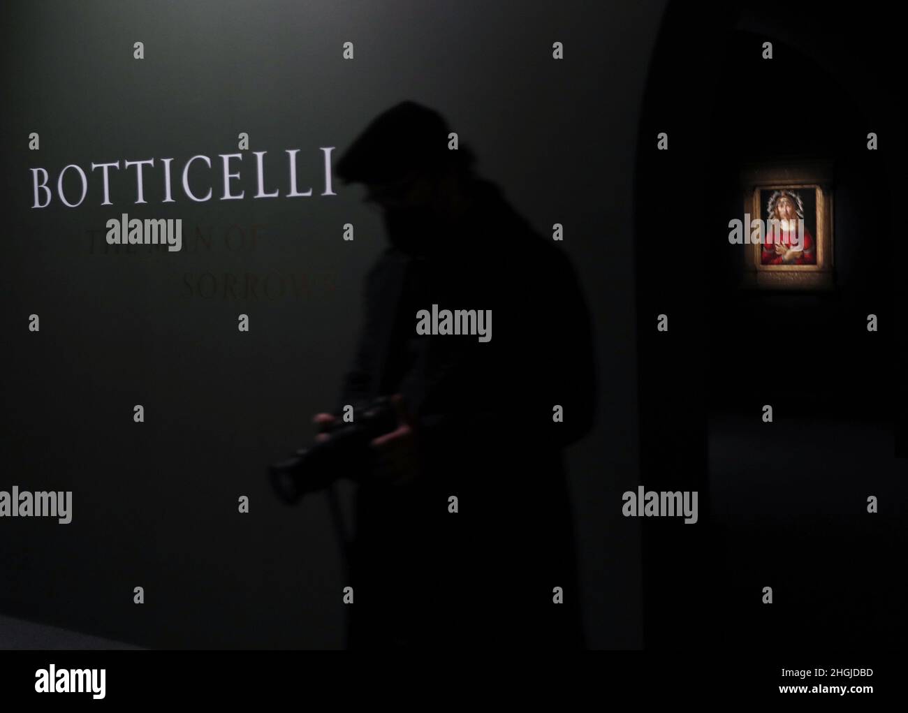 New York, USA. 21st Jan, 2022. 'The Man of Sorrows' by Sandro ...