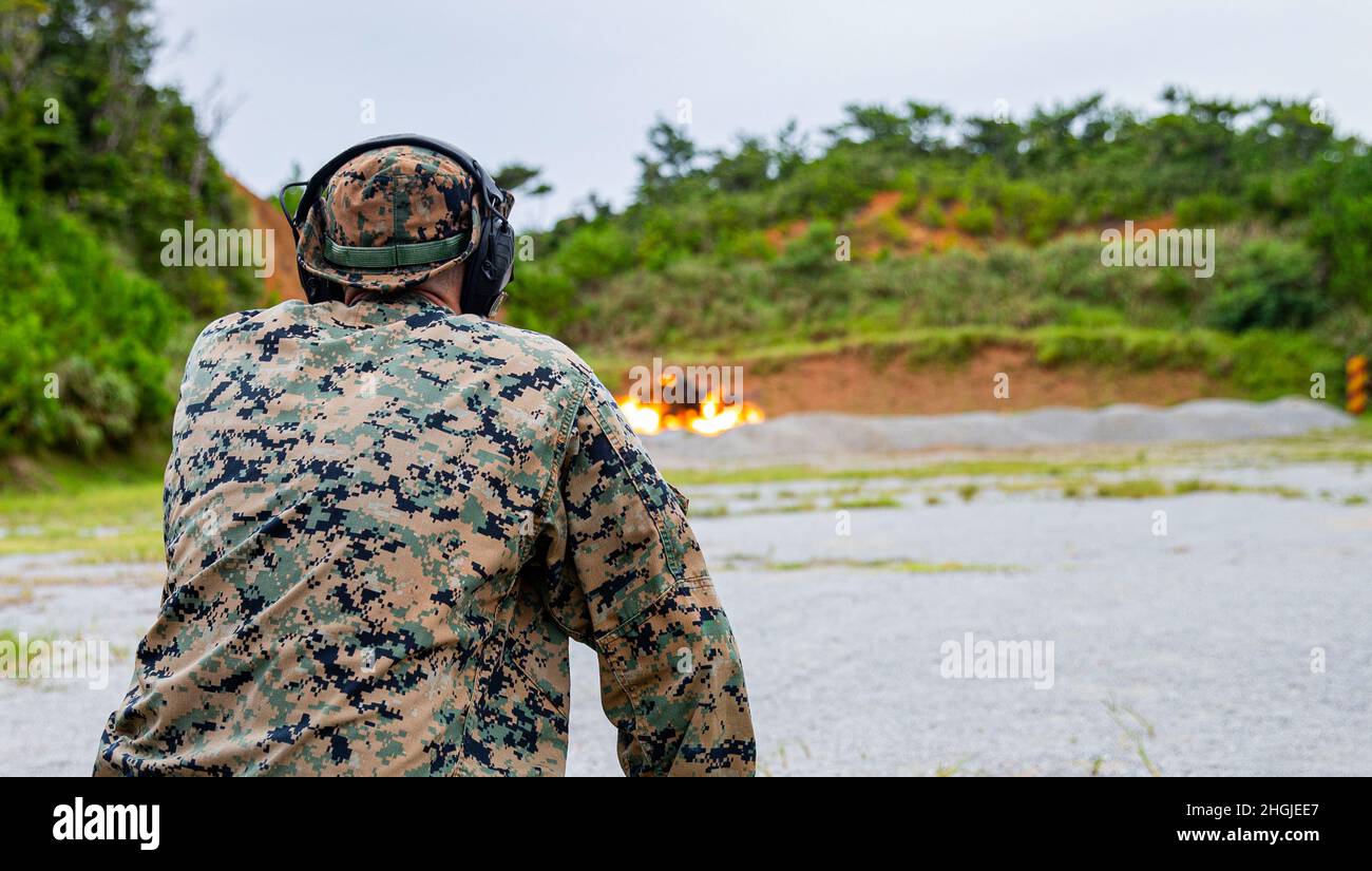 U.S. Marine Corps Sgt. Joshua Upright, an explosive ordnance disposal ...