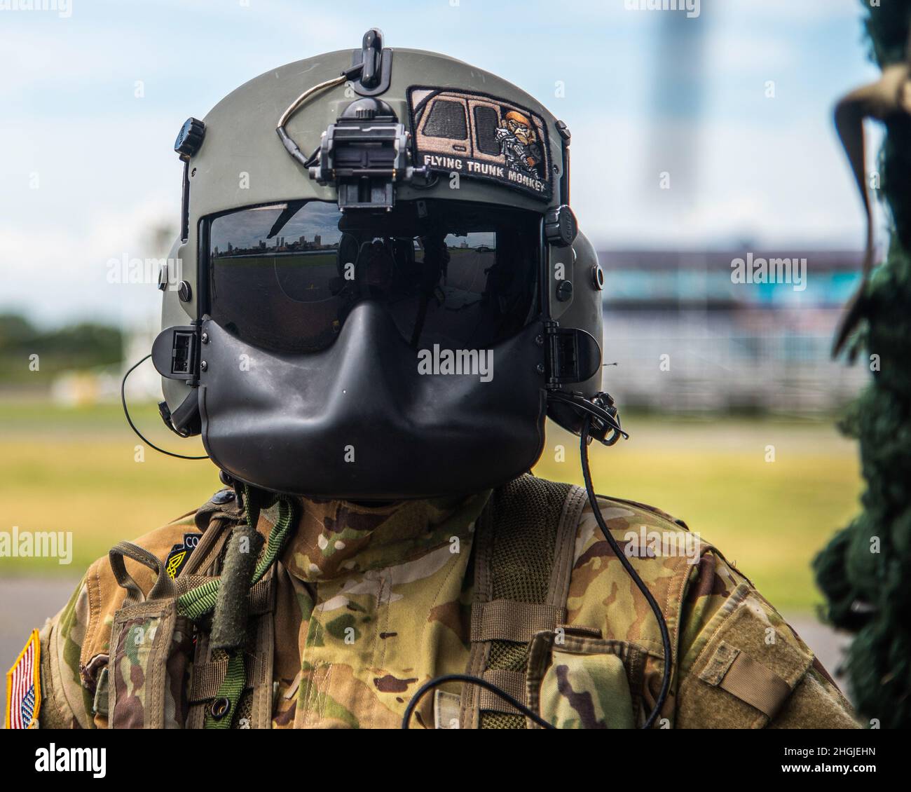 U.S. Army Sgt. Victoria Stackhouse, New Jersey Army National Guard UH ...