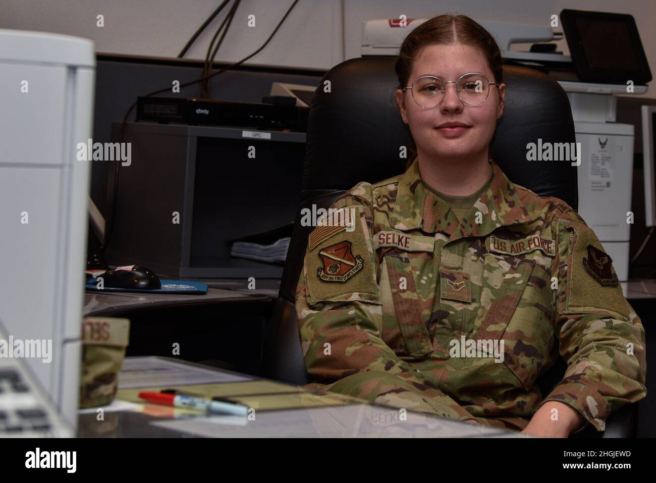 U.S. Air Force Airman 1st Class Bethanie K. Selke, 377th Air Base Wing ...
