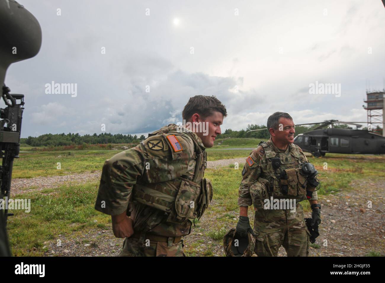 U.S. Army Command Sgt. Maj. Mario Terenas, the 10th Mountain Division ...